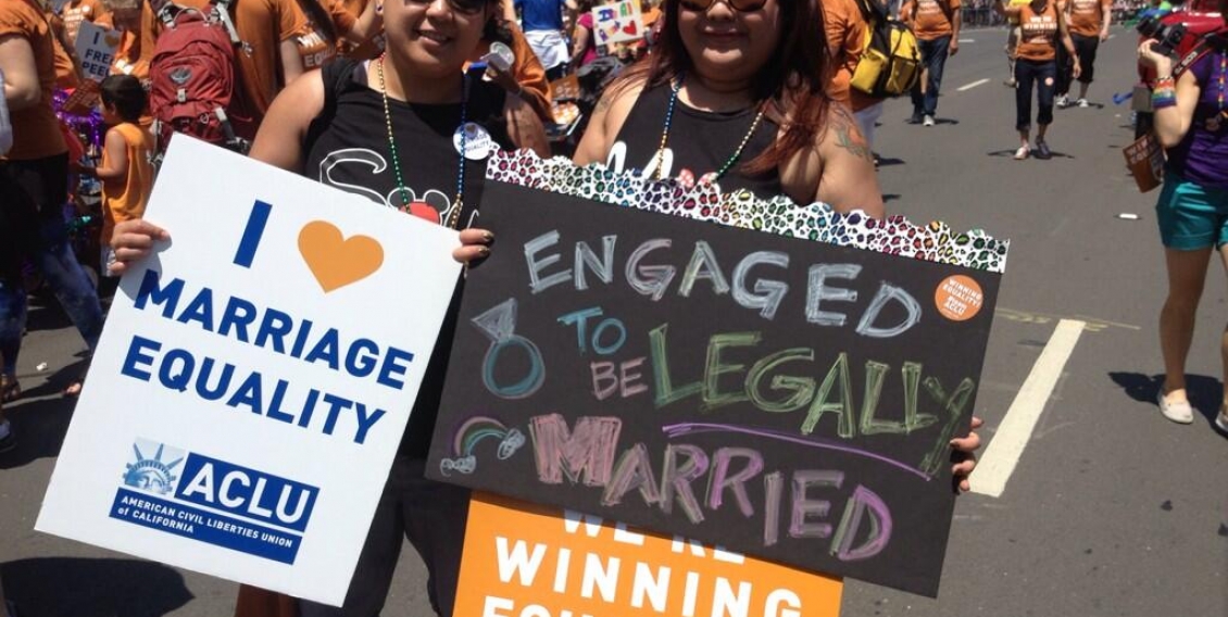 Know Your Rights Same Sex Marriage Aclu Of Northern Ca
